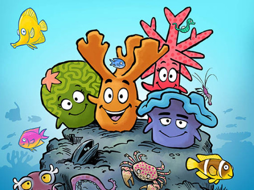 Coral Heroes a reef science comic | SECORE